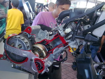 YAMAHA SNIPER MX 2011 ENGINE