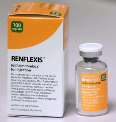 دليل الأدوية العالمي: Renflexis Vial حقن رينفليكسيس
