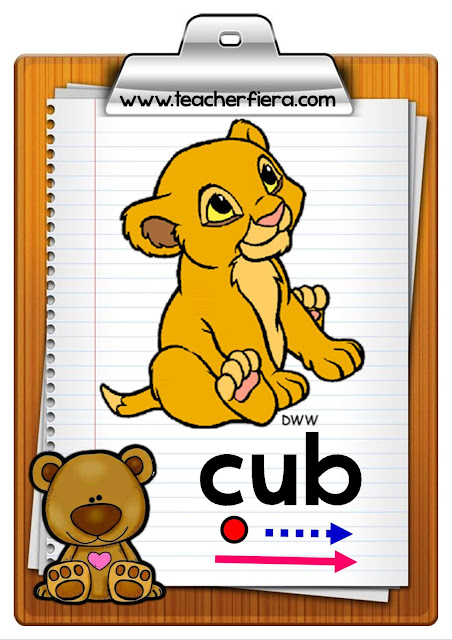 teacherfiera.com: UB WORD FAMILY FLASHCARDS