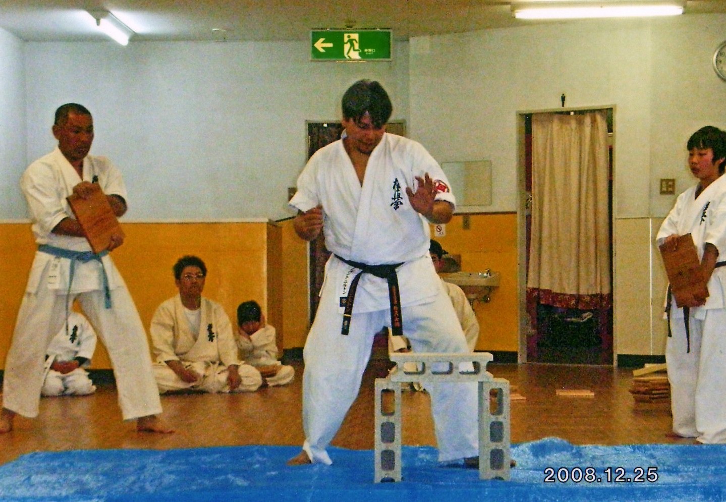 KARATE KYOKUSHIN Oishi Dojo Yamanashi 空手極真大石道場山梨: Sempai Nilton
