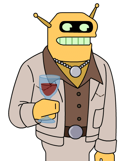 This is real this is me: Calculon: The Self-Absorbed Robot from Futurama