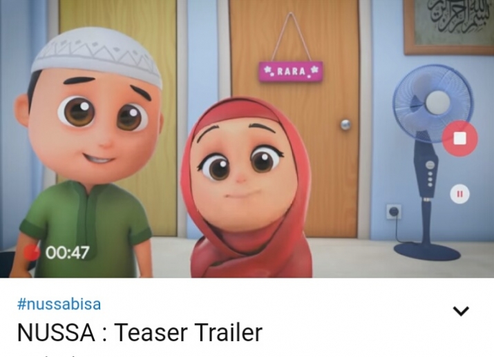Kartun Animasi Islami Nussa dan Rara, karya Anak Bangsa