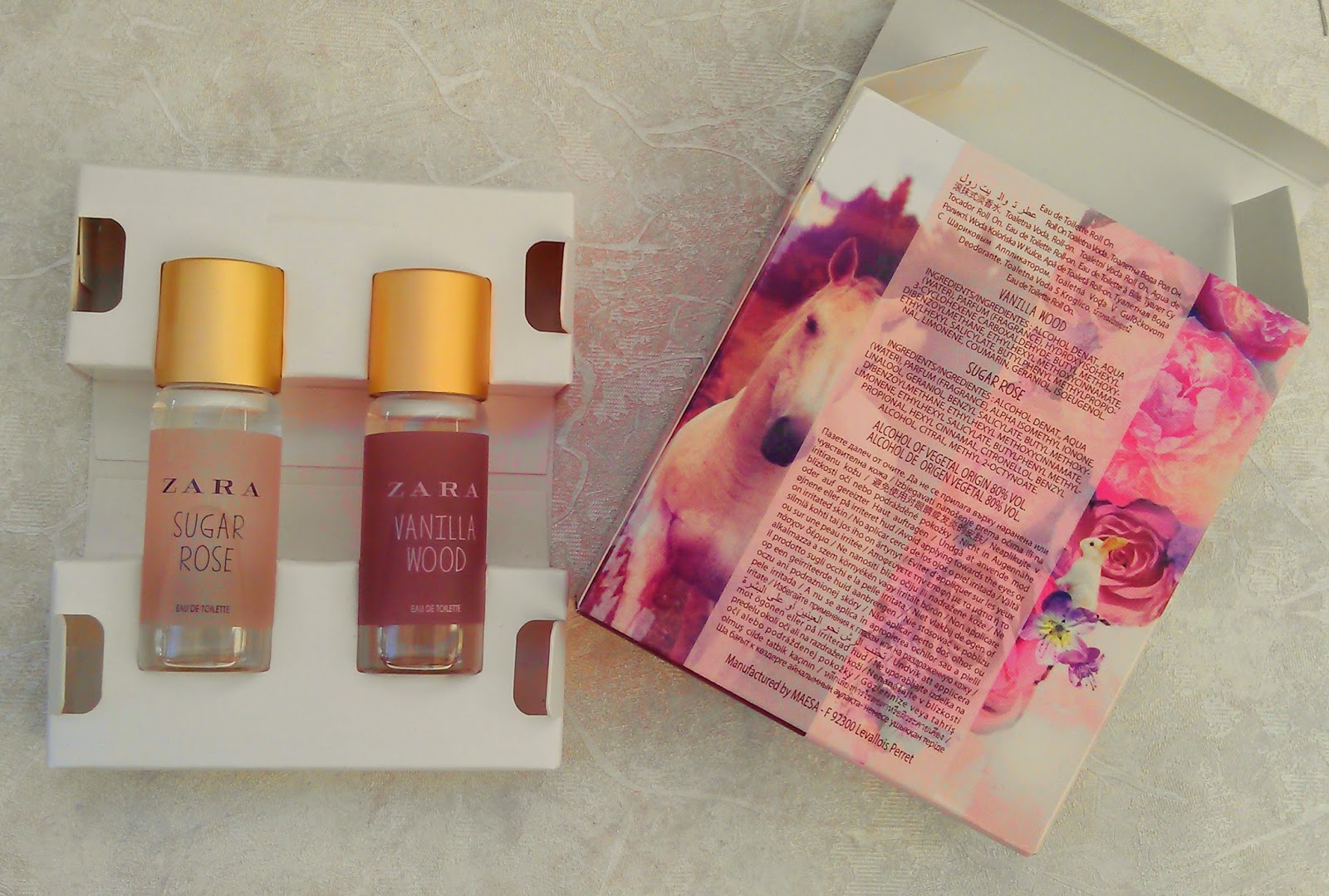 Autumn Haul - Soap&Glory Body Mist, Zara Mini Perfumes, Artdeco and Florex