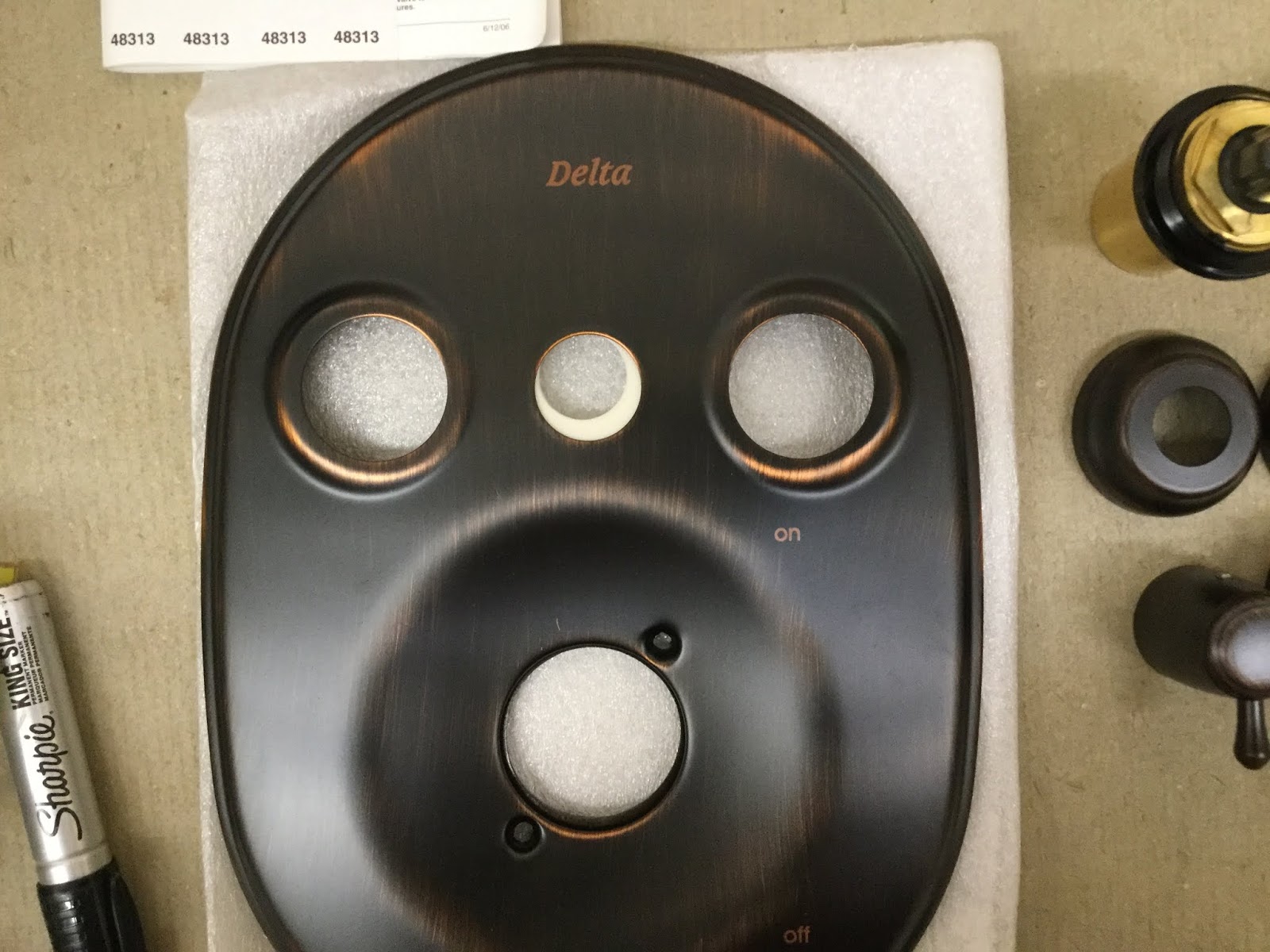 Find Discontinued Plumbing Fixtures: DELTA T18255-RB VICTORIAN MONITOR ...