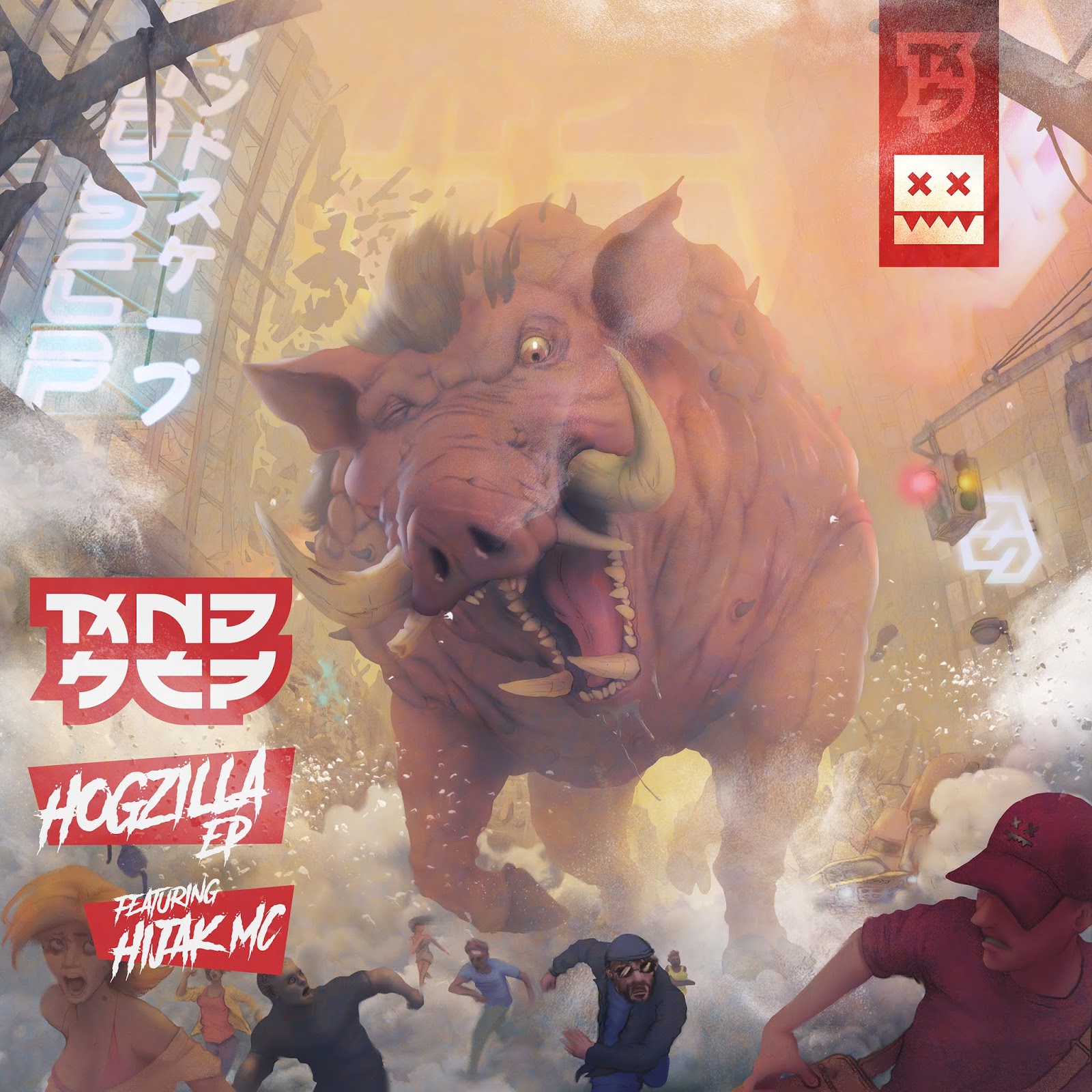 BellaBassFly: MNDSCP // Hogzilla EP (Eatbrain)