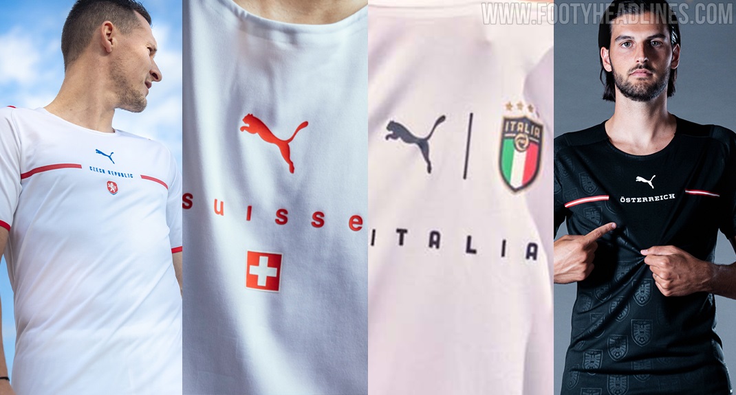 Puma Italy, Austria, Switzerland and Czech Republic 2021-22 Away Kits ...