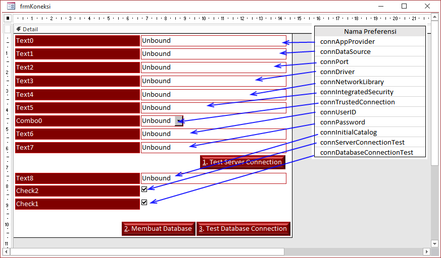 Membuat Perangkat untuk Menguji Koneksi dari Access ke SQL Server ...