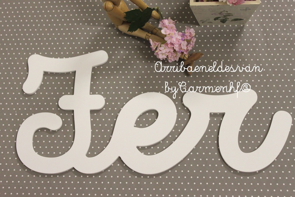 22 ABRIL :letras decorativas , para FER
