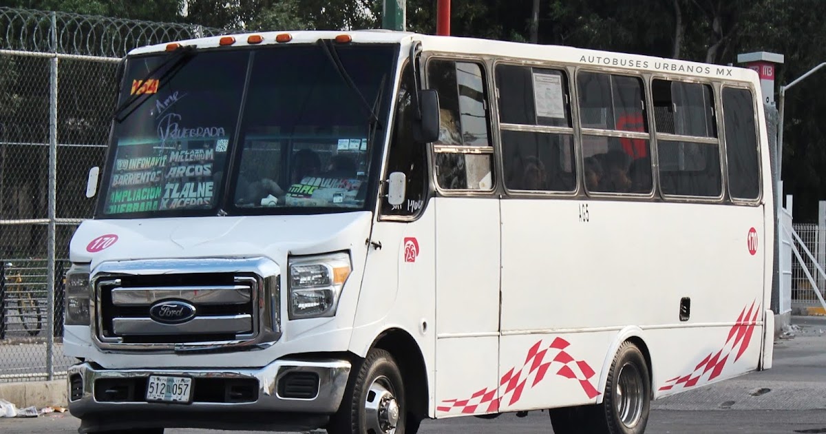 Transporte público, autobuses y microbuses CDMX.: Microbús Ford Centauro