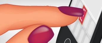 The Presurfer: Elektra Nails - Stylus Nails For Your Smartphone