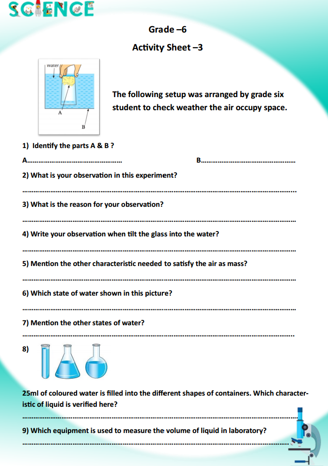 Ruwanwella Royal College Lessons Gallery: Grade 6- science