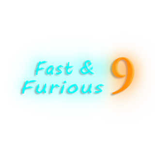 Fast And Furious 9 Text PNG Free Stock For Editing [ Download ]