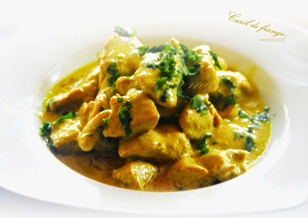 Sabores de aromas: Caril de frango