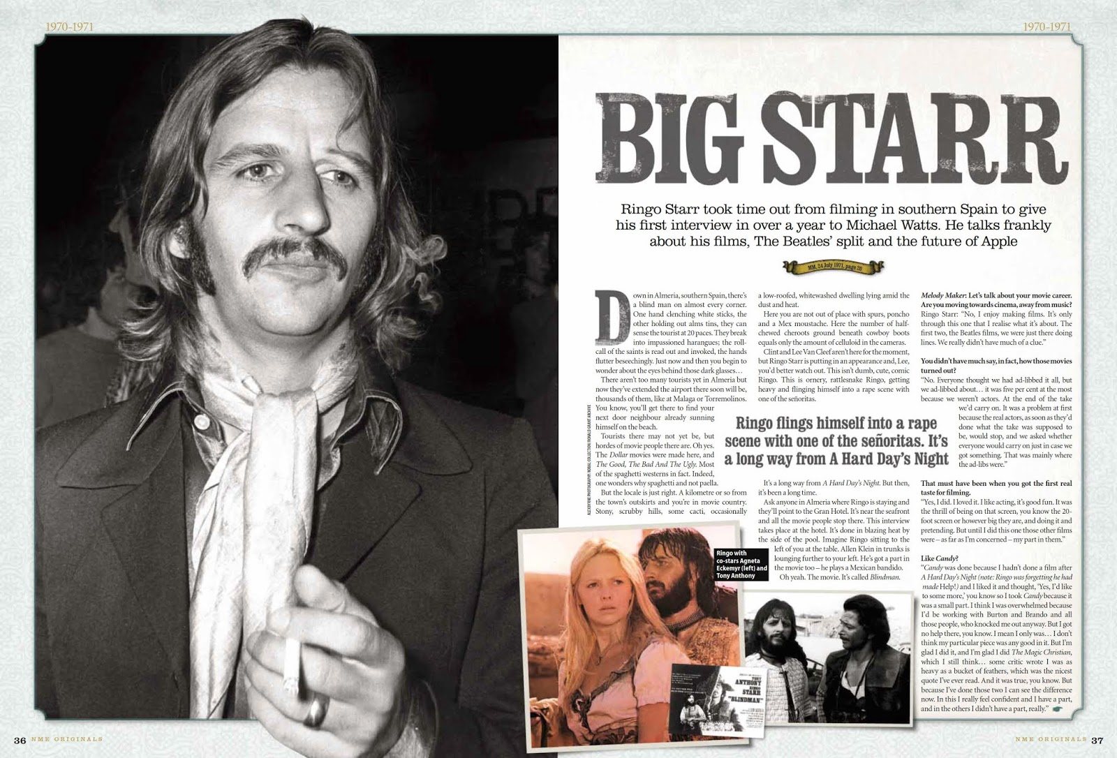 The BEATLES Illustrated: The Beatles. The Solo years 1970-1980 · NME ...