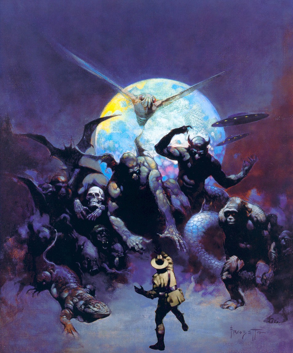 Cap'n's Comics: Some Frank Frazetta