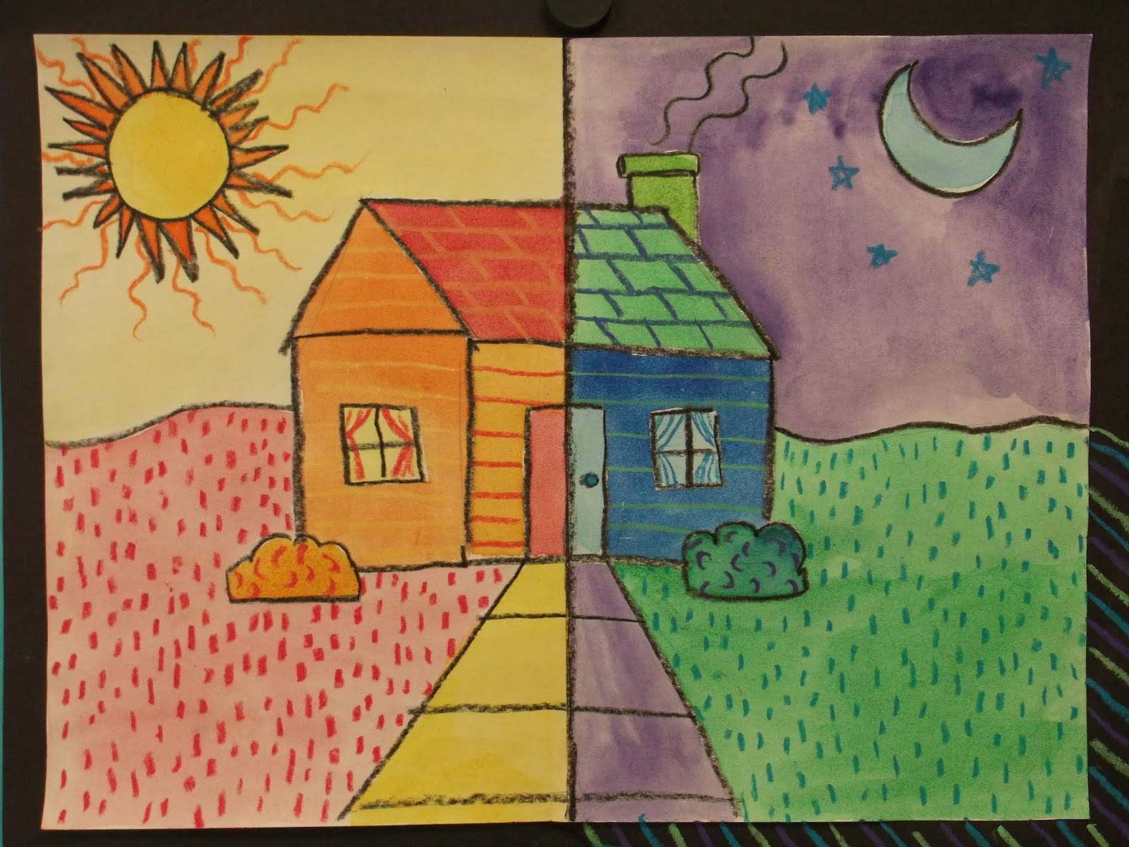 First Bilingual Steps: Warm and cool landscapes