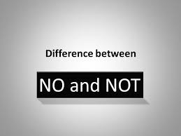 Pemakaian kata No dan Not dalam Bahasa Inggris - English for early beginner