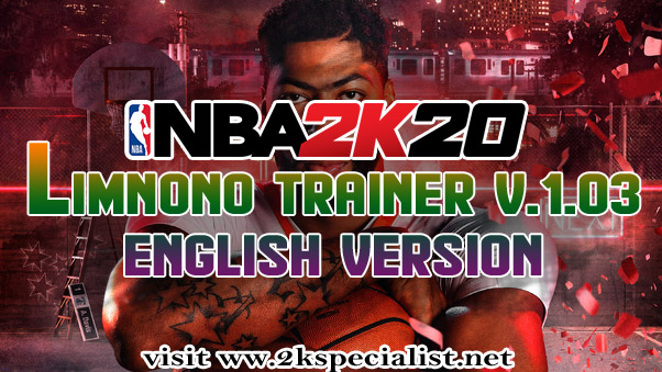 NBA 2K20 Limnono Tool V. 1.03 English Version [FOR 2K20]