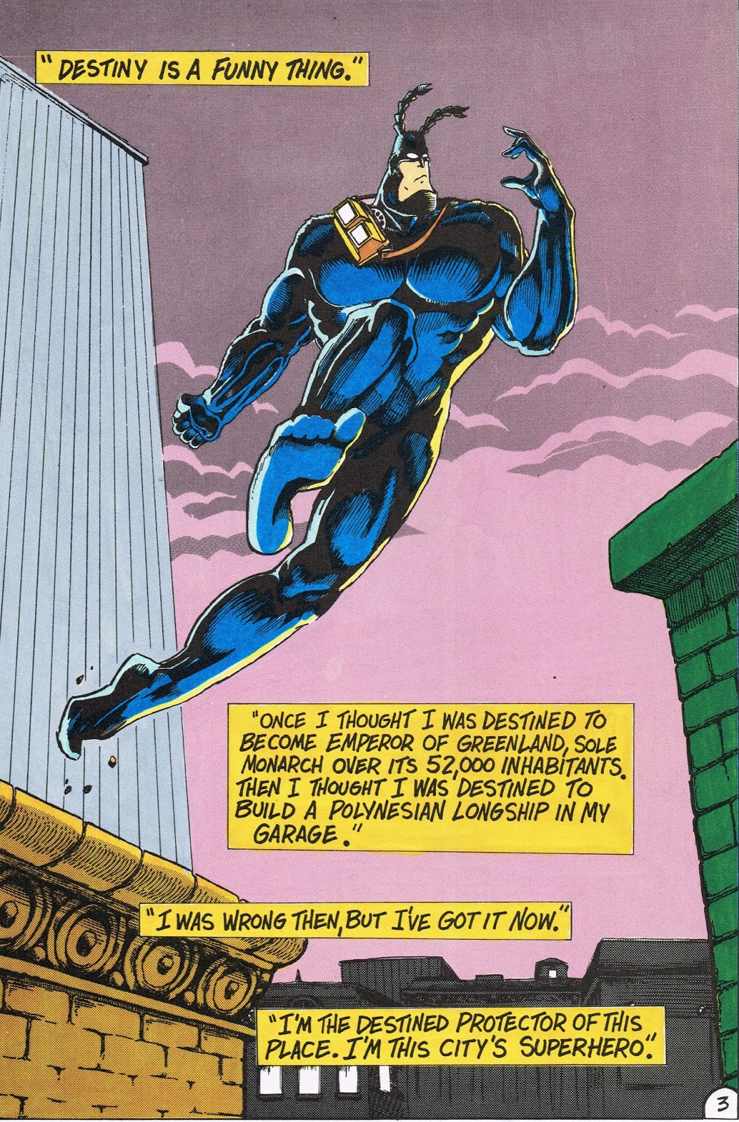 Cap'n's Comics: The Tick by Ben Edlund