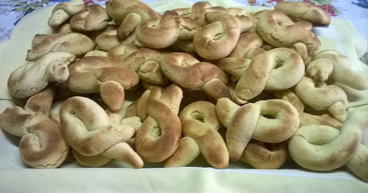 Pitada Indiscreta: Biscoitos de azeite a ferver