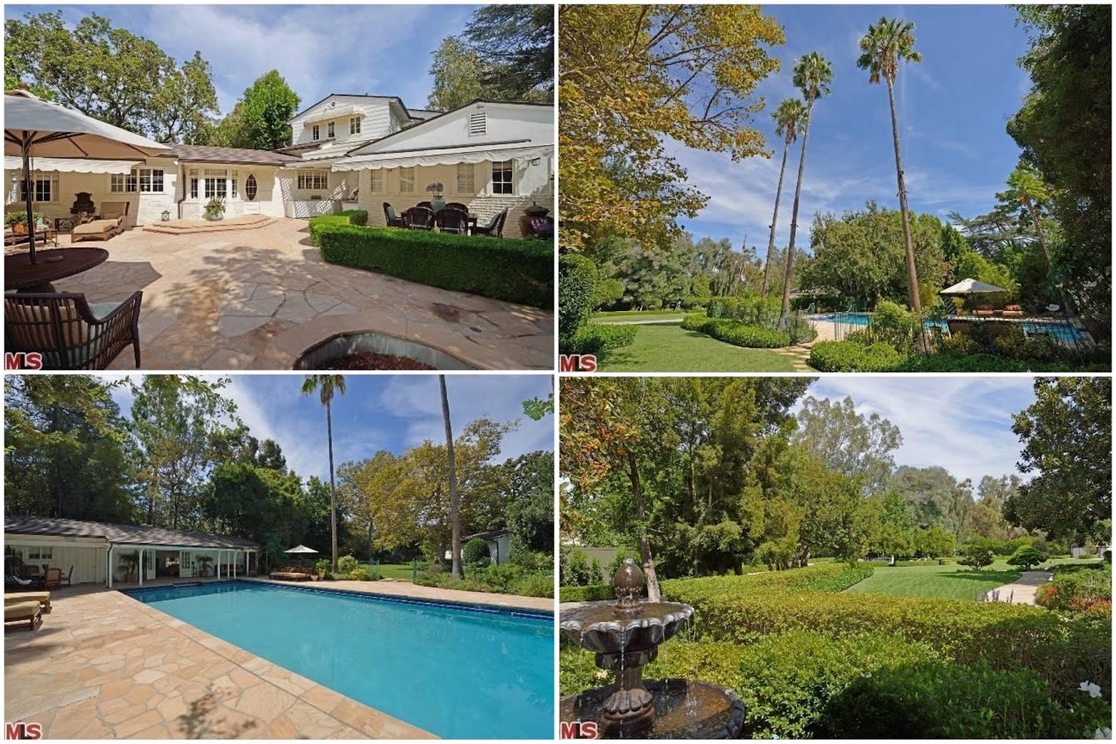 Celebrity Real Estate: The Former Al Jolson Encino Estate Hits The ...