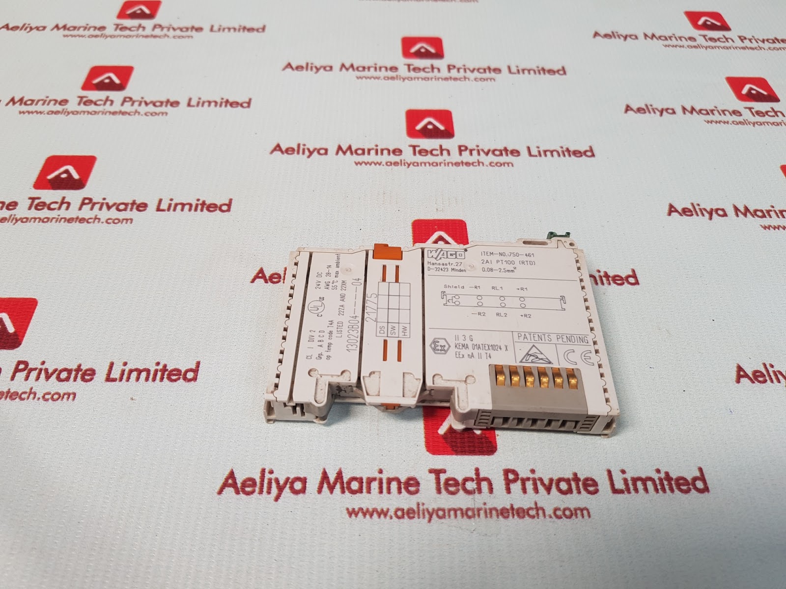 WAGO 750-461 2 CHANNEL ANALOG INPUT MODULE - Aeliya Marine