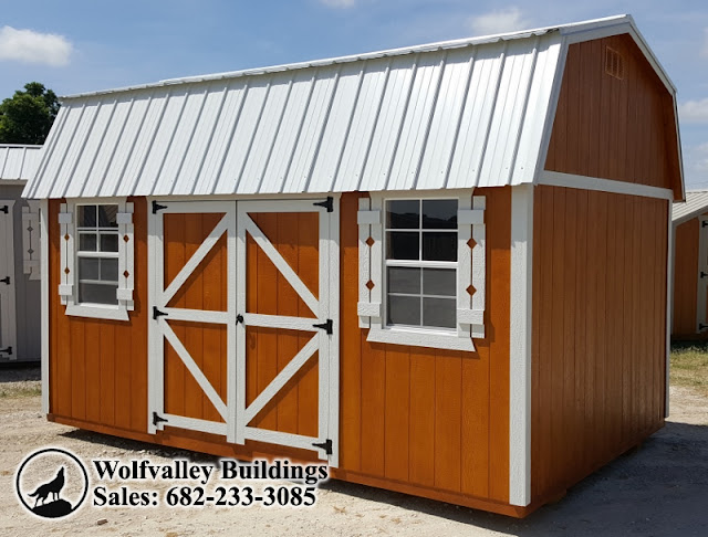 Wolfvalley Buildings Storage Shed Blog.: Lofted Barn 10x16 Portable ...