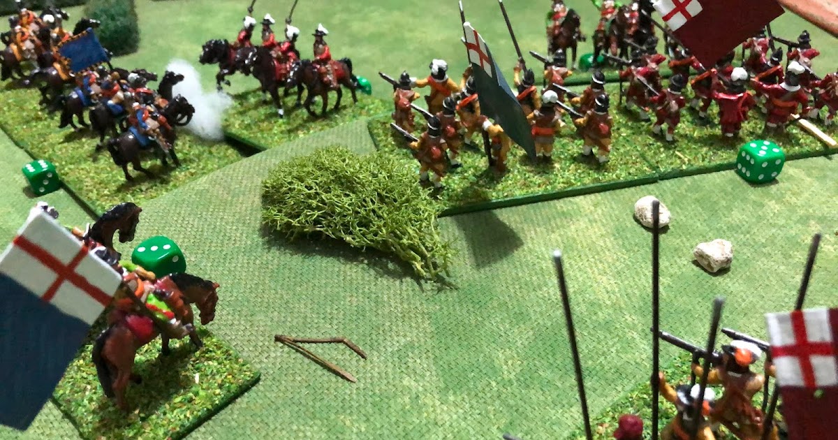 Grid based wargaming - but not always: Final ECW campaign game