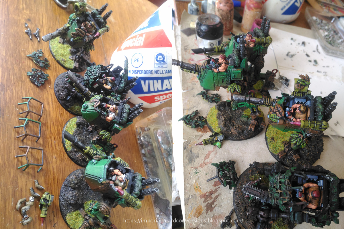 Imperial Guard Hobby: Catachan Land Sharks 3: tank commander and ...