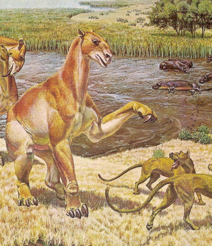 AGATHAUMAS: M'ammalia: gli scenari cenozoici di Jay Matternes