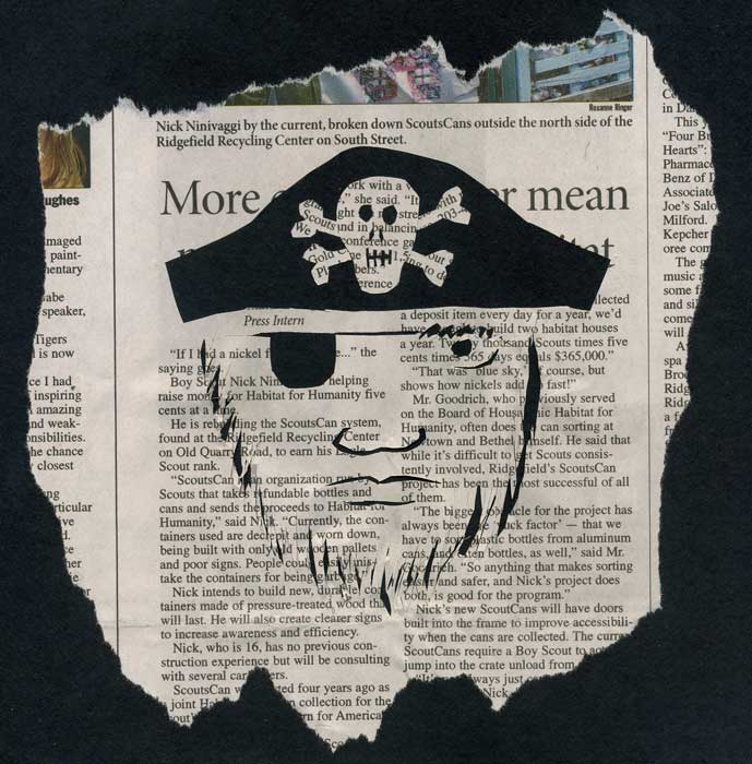 Pirate a Day: Pirate Cut Out
