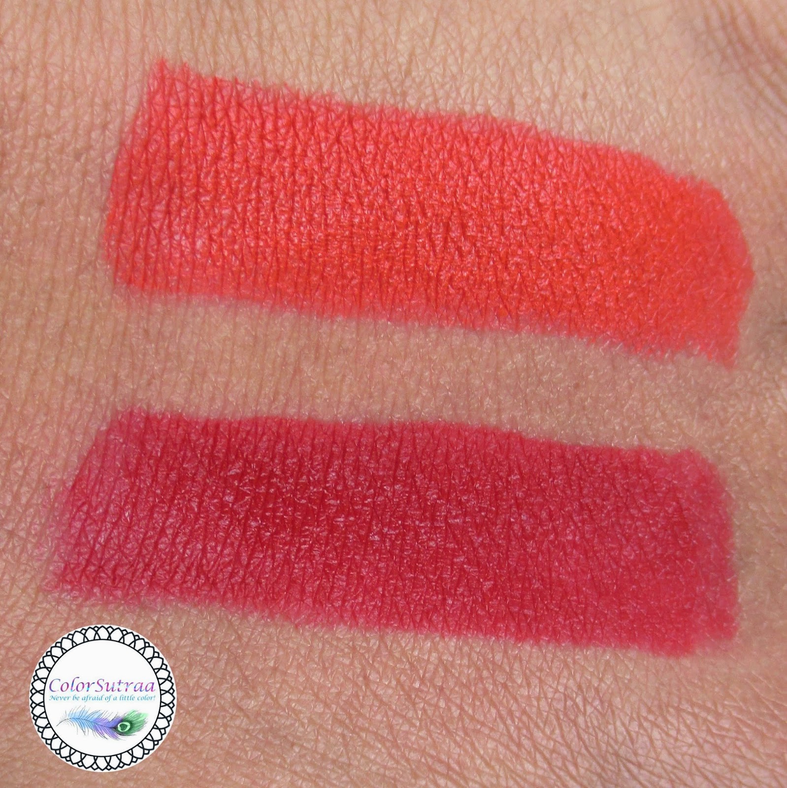 MILANI Color Statement Moisture Matte lipsticks for 2015 : Swatches and ...