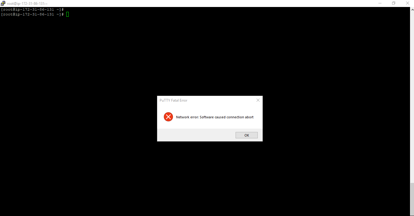 Raj Guptaaws Cloud Engineer How To Resolved Server Unexpectedly Closed Network Connection