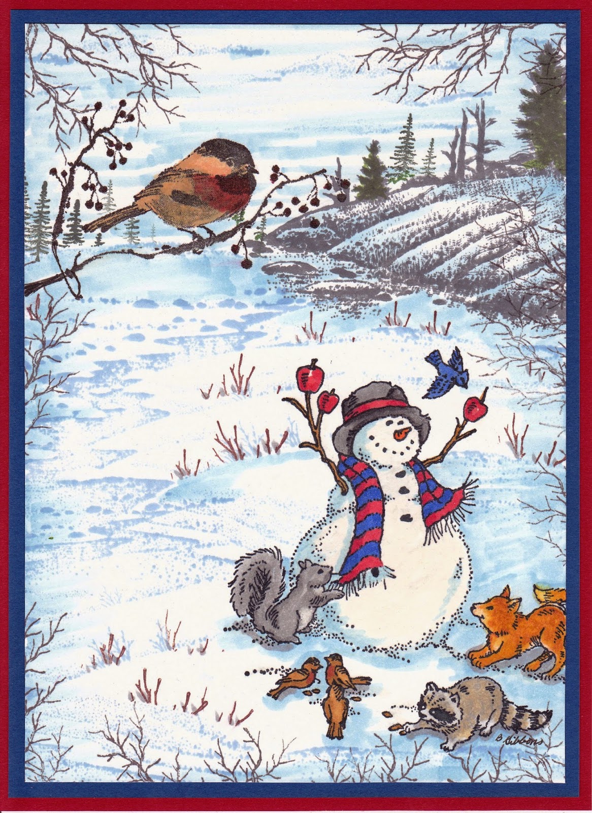 Craft a Scene: Craft a Scene Winter Theme - Week 2