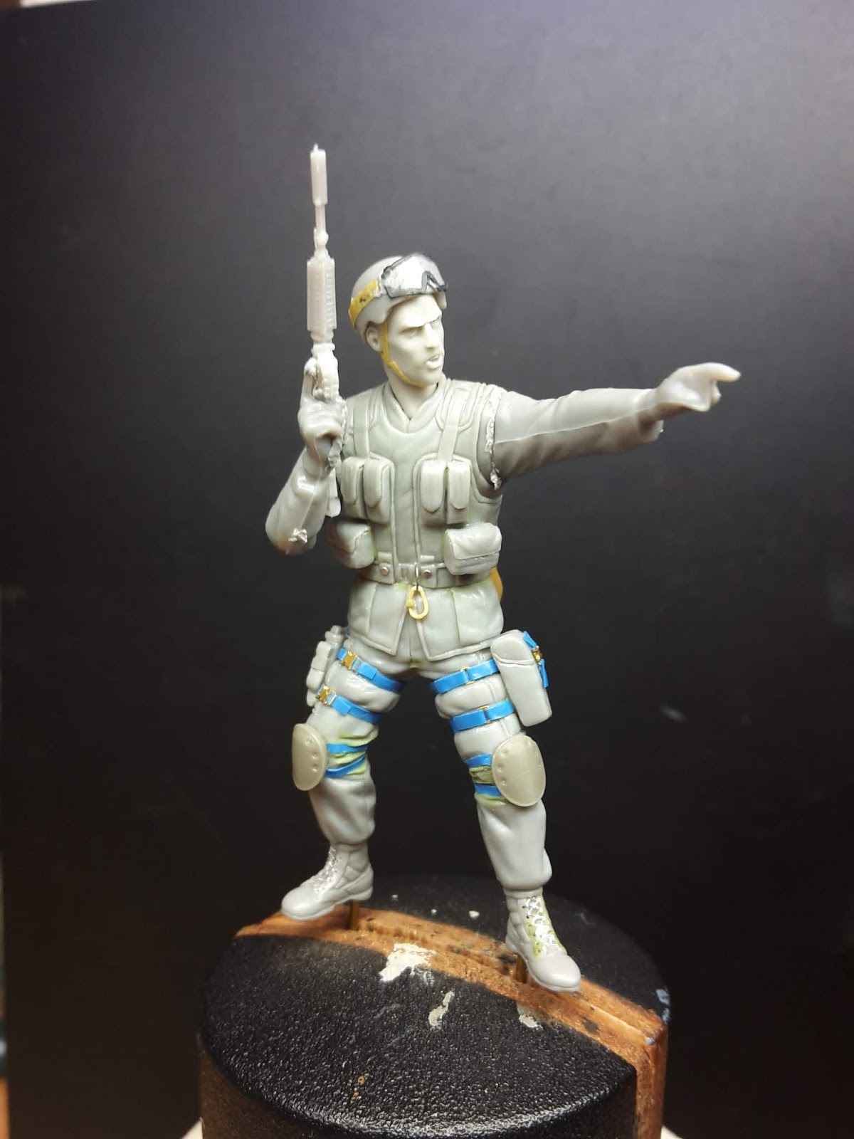 Andy's Grey Army: Delta Operator - Somalia. (detailing plastic figures)