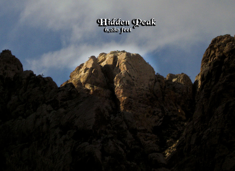 Hiking Las Vegas: Hidden Peak Hike Re-Routed