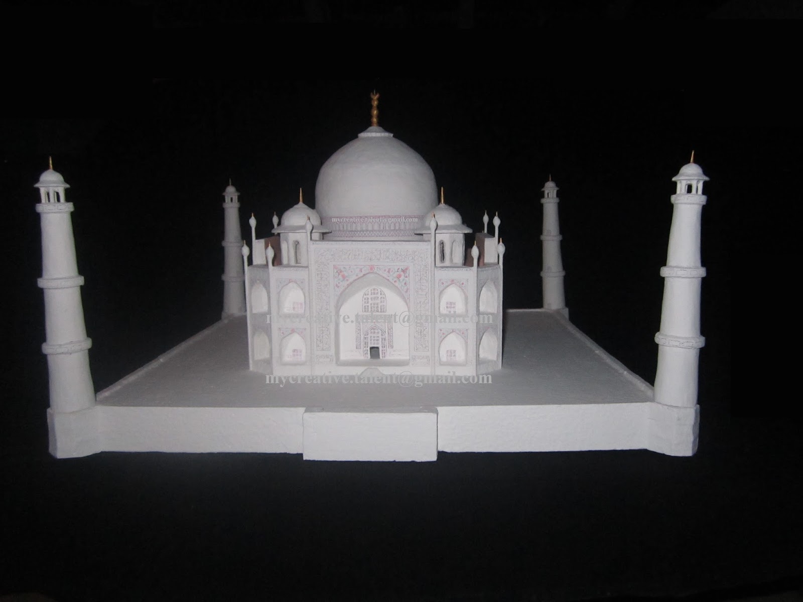 mycreative.talent@gmail.com: 2. Replica Taj Mahal (for sale)