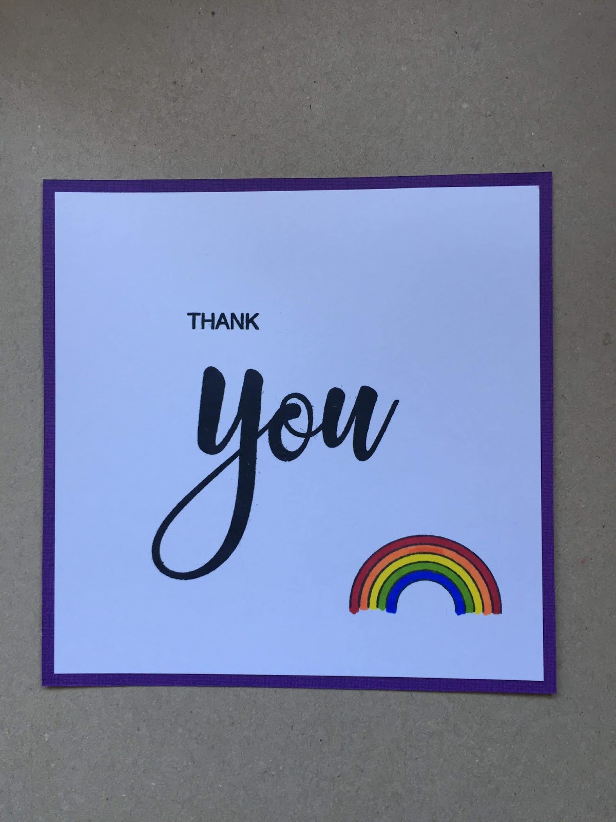 Cotswold Crafter: Your Thank You Challenge cards