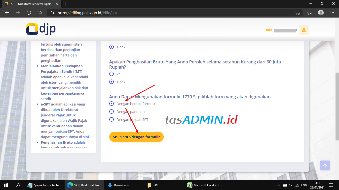 CARA MUDAH LAPORAN SPT PAJAK TAHUN 2023 BAGI GURU - tasADMIN