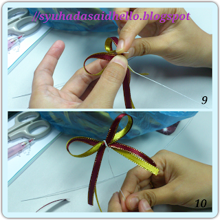 Cara Nak Buat Reben Untuk Bunga Telur MUDAH! | Syuhada Said Hello!