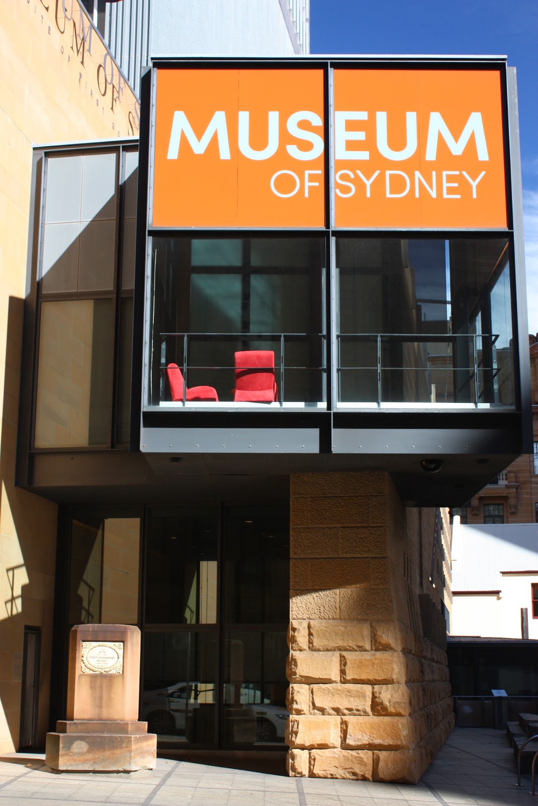 Sydney - City and Suburbs: Museum of Sydney, monument