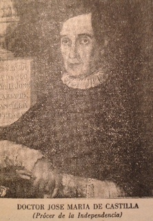 Orgullo Guatemalteco: Doctor José María de Castilla (Prócer de la ...