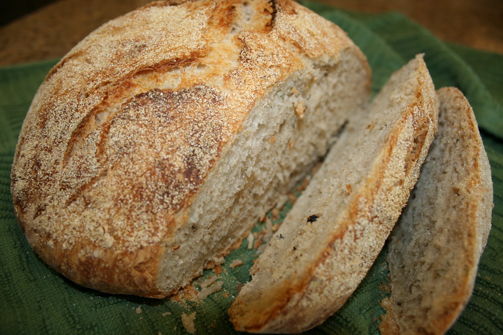 Christy Dorrity Author: Rosemary and Cracked Pepper Bread