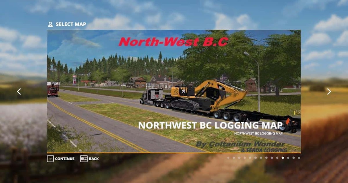 FS19 FERDA LOGGING Norhtwest BC Logging Map v1.1 - FS 19 & 22 USA Mods ...