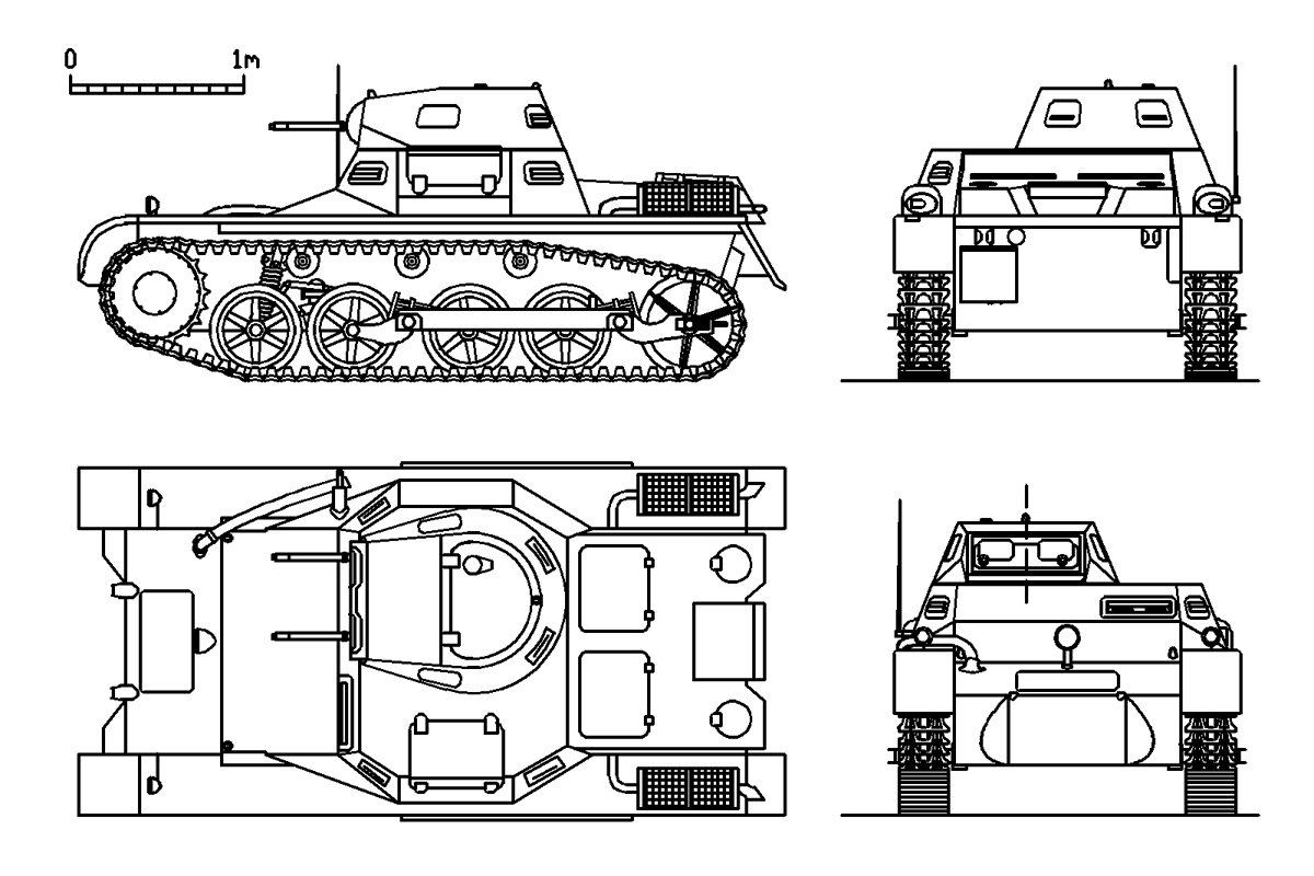 Panzerkampfwagen I, Cikal Bakal Generasi Panzer Nazi Jerman! | Zona Perang