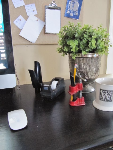 Sew Many Ways...: Thrifty Office Desk Area…Putting Projects Together by ...