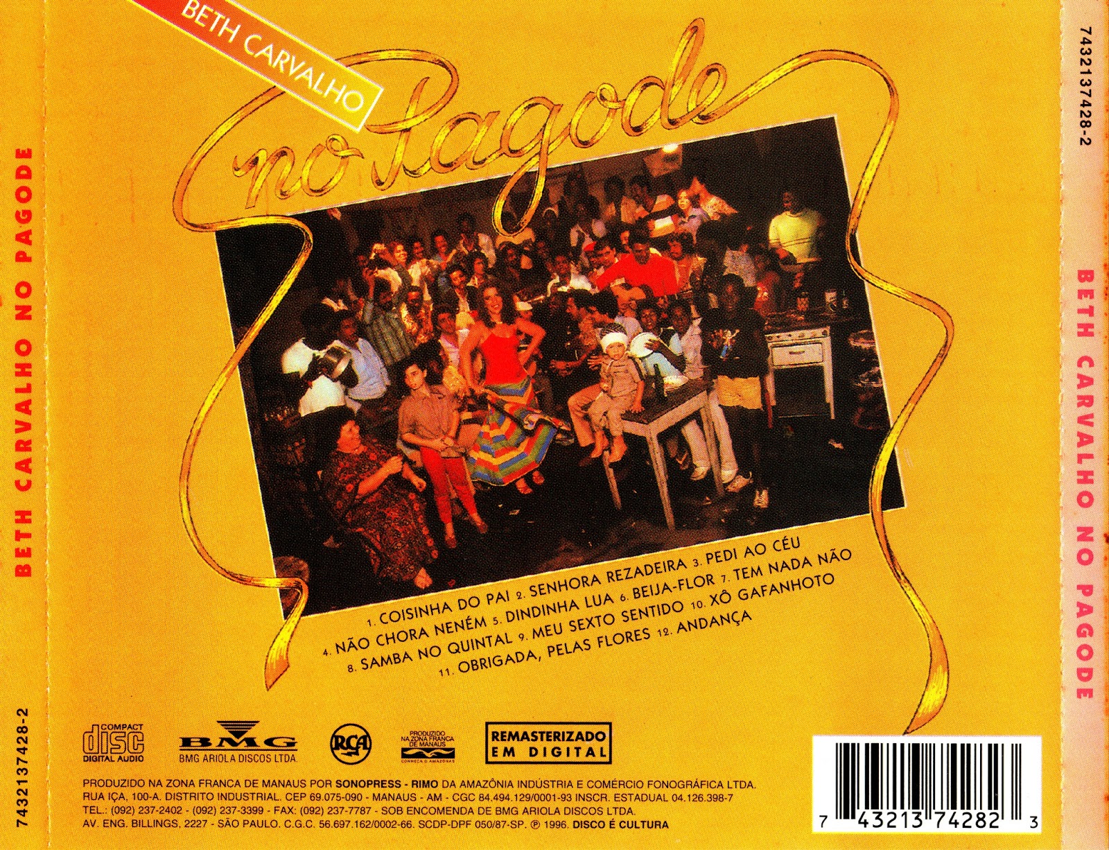 Samba & Pagode Flac: Beth Carvalho - No Pagode (1996) Flac