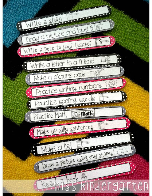 Ideas for Fast Finishers - Miss Kindergarten