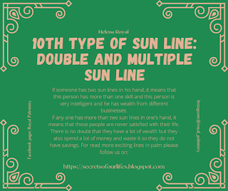 Quick Guide of Sun Line in palmistry: 12 Lines of Fame, Wealth, and ...