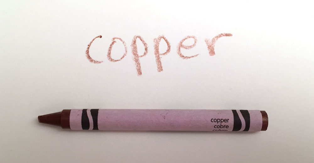 tag gallery blog: Saturday Spectrum: Copper [Guest Post by Anne M Bray]